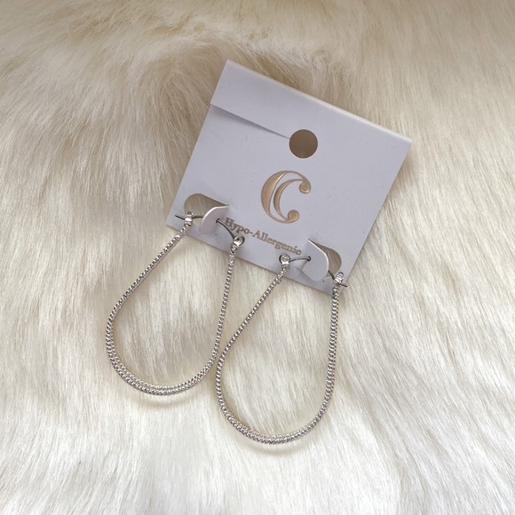 Charming Charlie | Jewelry | Silver Earrings From Charming Charlie ...